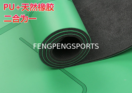 PU natural rubber yoga mat body bit line sweat-absorbing anti-skid Tuhao pad fitness mats for men and women yoga dedicat