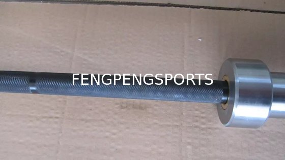 High grade black solid Chrome coating standard weightlifting bar OB 86 power men barbells