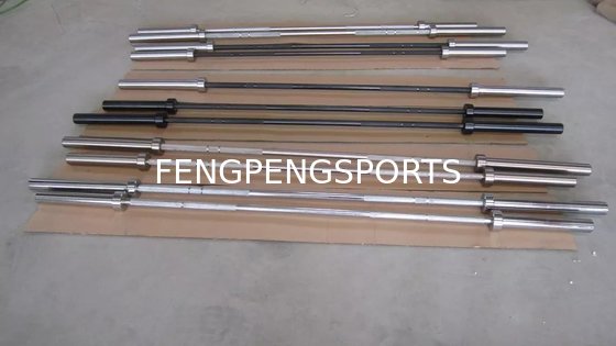 Black Zinc Barbell/Crossfit Weight Lifting Bar/Hard Chrome Barbells alloy steel or 45# steel barbell