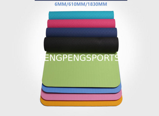 Anti-slip tpe 4-8mm thick yoga mats Yoga mat tpe non-toxic yoga mats Pregnant woman available