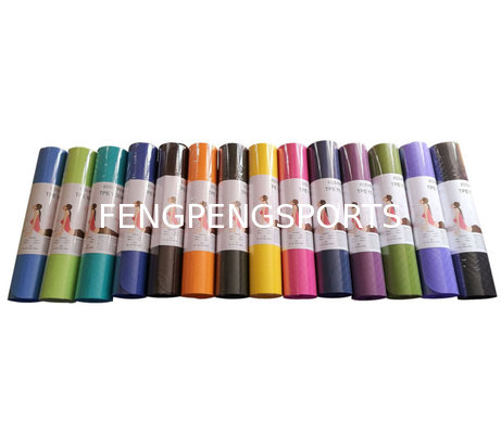 Anti-slip tpe 4-8mm thick yoga mats Yoga mat tpe non-toxic yoga mats Pregnant woman available