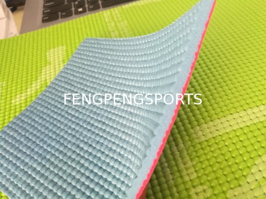 Single/Double Layer Yoga Mat, Yoga Mat pvc eco material yoga mat ,High Quality Eco-friendly Yoga Mat TPE