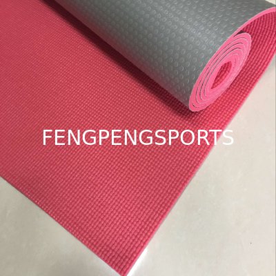 Single/Double Layer Yoga Mat, Yoga Mat pvc eco material yoga mat ,High Quality Eco-friendly Yoga Mat TPE