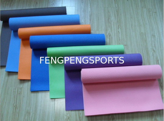 Eco Friendly PVC yoga mat dould color yoga mat custom print Anti-Slip Yoga Mat for body building