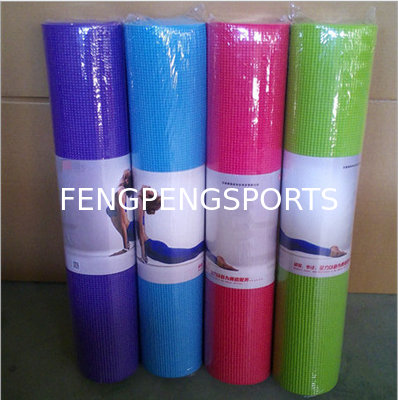 Colorful Eco Friendly Custom Digital Printed PVC Yoga Mat OEM factory Eco - friendly NBR /PVC /TPE yoga mat