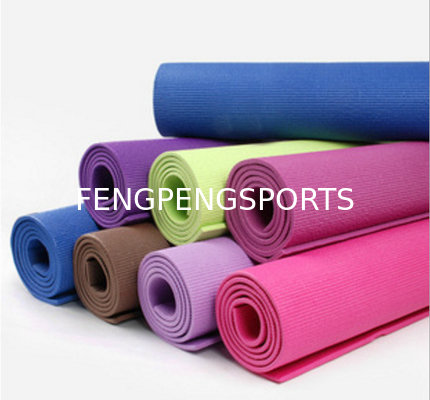 offer pvc yoga mat wholesale high quality eco friendly multiple color thickness use anti-slip PVC yoga mat