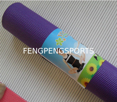 offer pvc yoga mat wholesale high quality eco friendly multiple color thickness use anti-slip PVC yoga mat