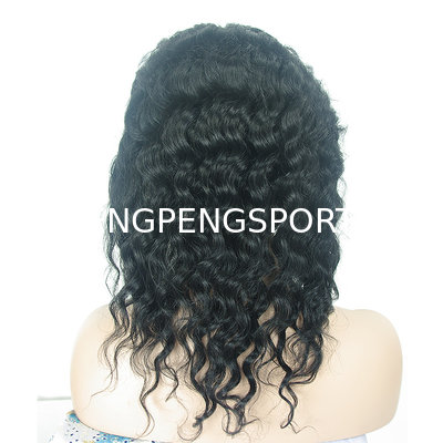  offer European and American wigs Full lace real hair wigs Indian hair Deep Wave with high quality and good cheap