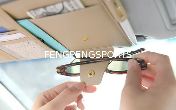 pu multifunctional finishing bag card glasses clip for a car make your car perfect!