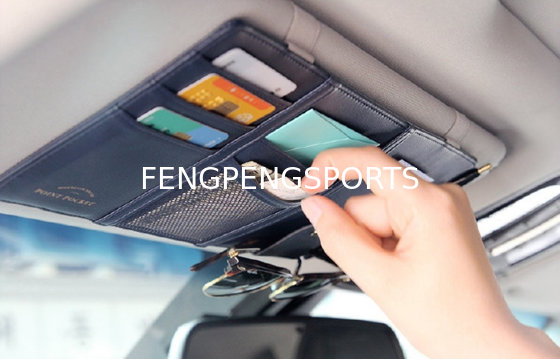 pu multifunctional finishing bag card glasses clip for a car make your car perfect!