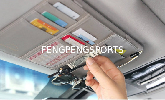 pu multifunctional finishing bag card glasses clip for a car make your car perfect!