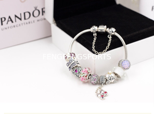 925 STERLING SILVER BRACELET s925 bangles Fashion Womens Rose Gold 925 Silver CZ Bracelet
