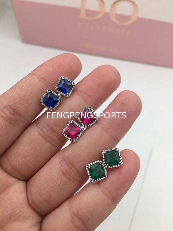 Custom 925 silver fashion earings for women 2017 OEM accept silver jewlery