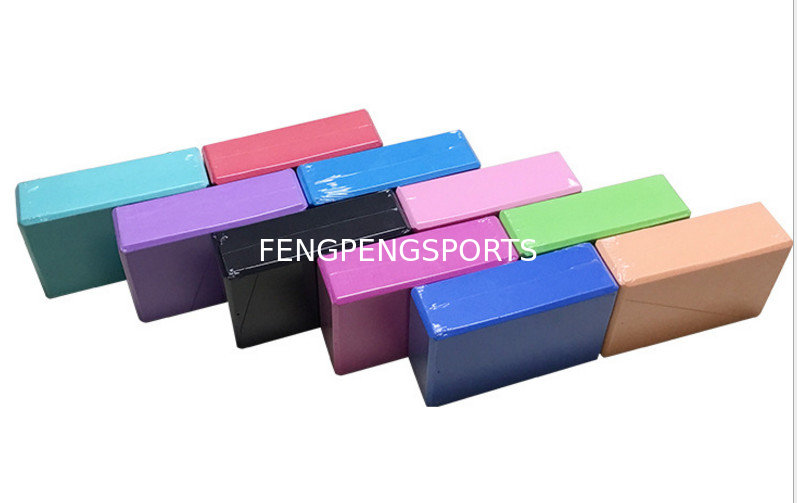 2018 hot sell! Hign density eva foam yoga brick  manufacturer EVA yoga brick with colorful choose