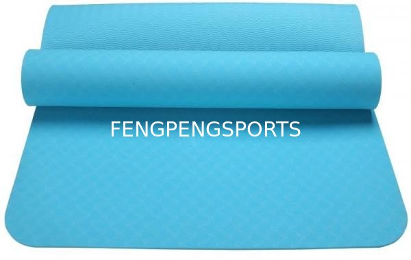 China Supplier New Product Printed FP Anti-slip Eco Friendly Fitness TPE Yoga Mat