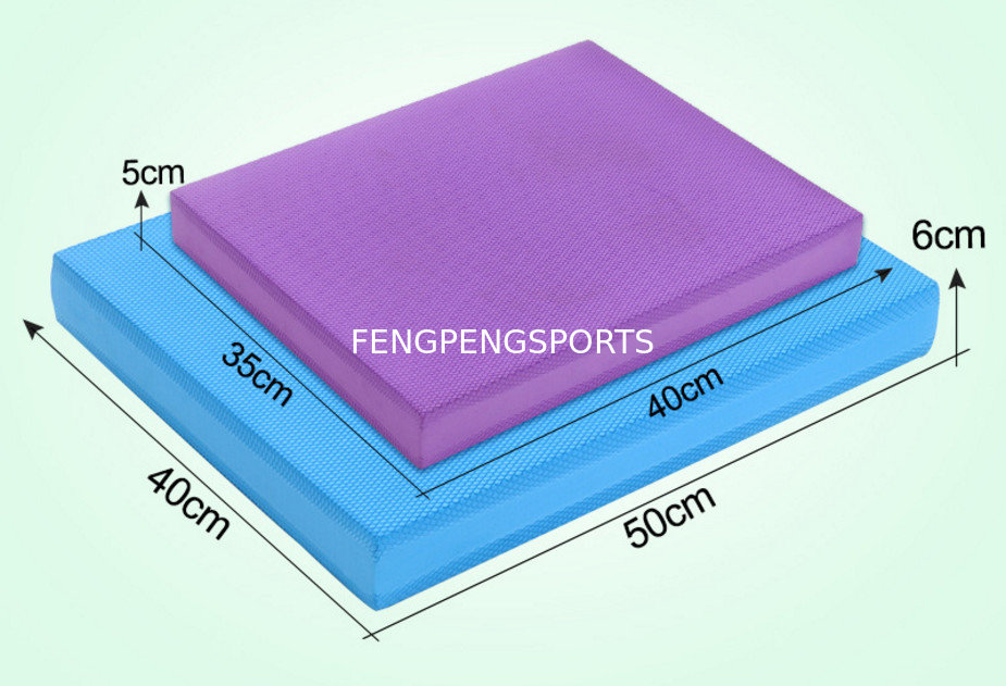 Yoga Fitness Exercise  massage foam yoga balance pad/tpe yoga balance pad for keep balance