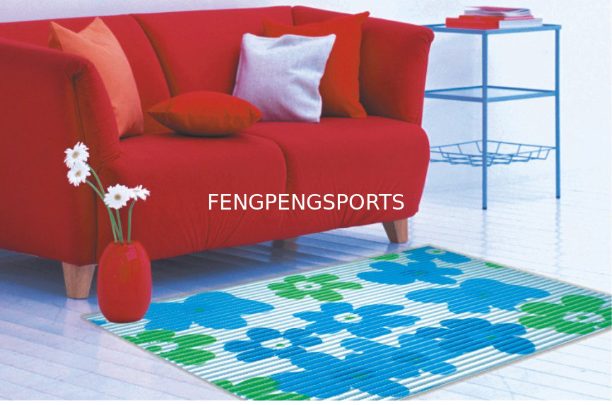 indoor decoration PVC anti slip rug mat anti fusty and anti pollution disposal non slip mat