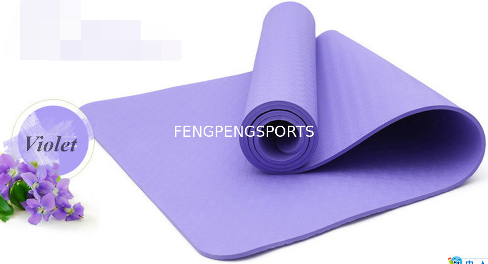 TPE YOGA MAT HIGH QUALITY Violet COLOR YOGA MAT FOR GYM