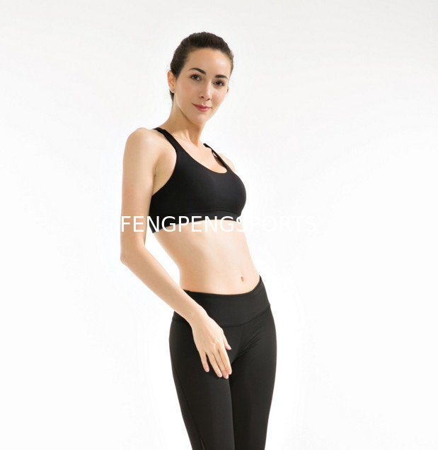 Summer new rimless sports underwear running shock gathered gather vest fitness Yoga clothing ladies underwear
