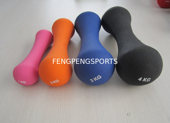 Hexagonal dipping dumbbell matte anti-skid plastic small dumbbells dumbbell children's fitness 1kg2 kg 1.5 lbs 3 kg