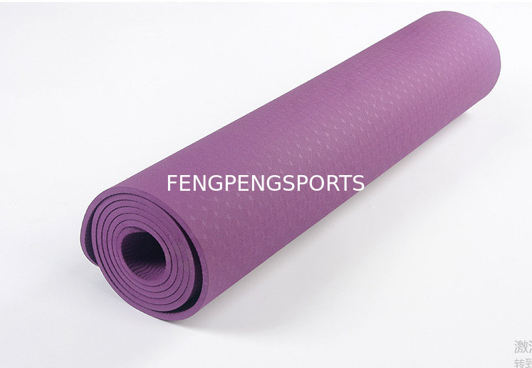 TPE yoga mat beginners lengthen widening men and women fitness mats thick sports anti-slip mats can be customized