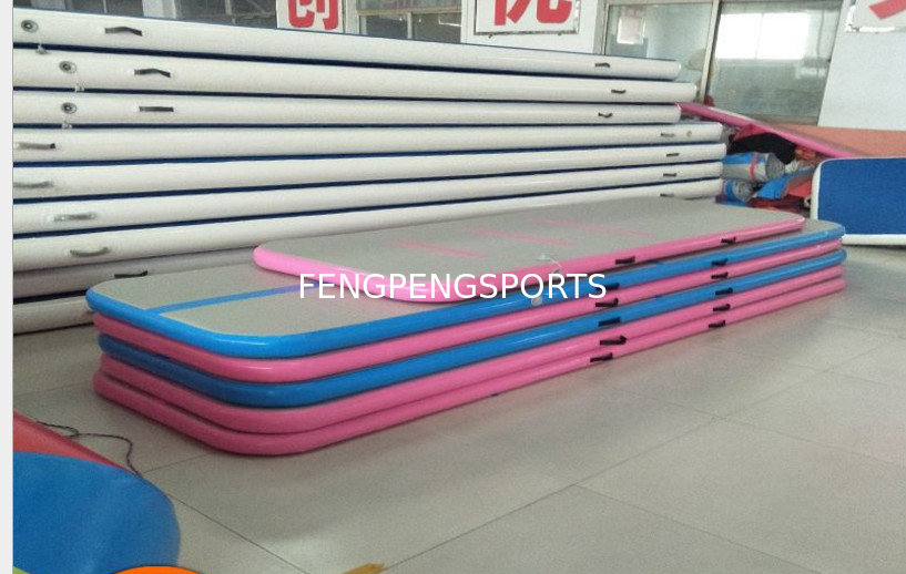 Inflatable gymnastics mat Tae kwon do air cushion inflatable drawing yoga mat sporting goods