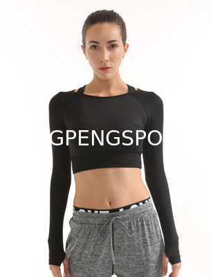 Women's Sportswear Lolita Yoga Fitness Training Sweats Quick-Dry Running Long Sleeve Factory Direct