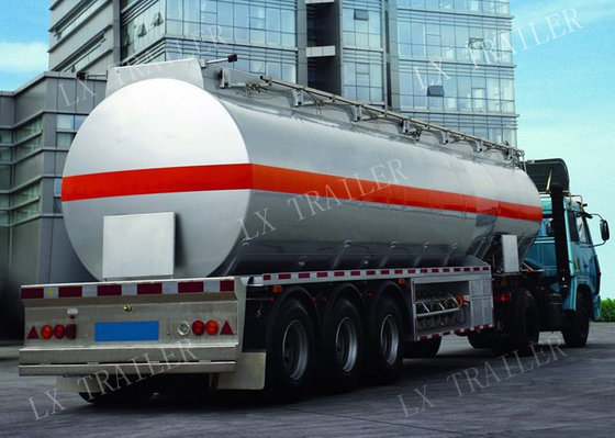 Liangxiang ADR Certificate oil tanker trailer air suspension 42000liter fuel tank trailer