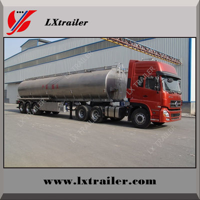 Liangxiang ADR Certificate oil tanker trailer air suspension 42000liter fuel tank trailer
