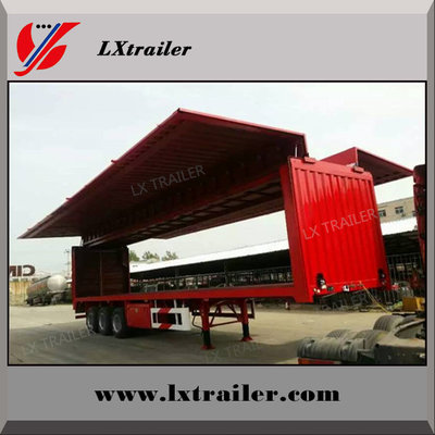utility cargo box trailer for electric appliance/textile goods/coal/dinas transportation