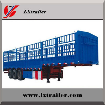 china Liangshan fence semi-trailer 40 ton lowbed semi trailer