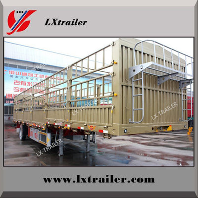 china Liangshan fence semi-trailer 40 ton lowbed semi trailer
