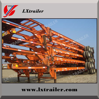 40ft, 2,3 axles container skeleton semi trailer