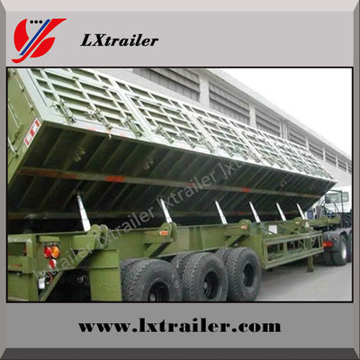 china manufacturer supplier dump semi trailer tipping trailer with great price