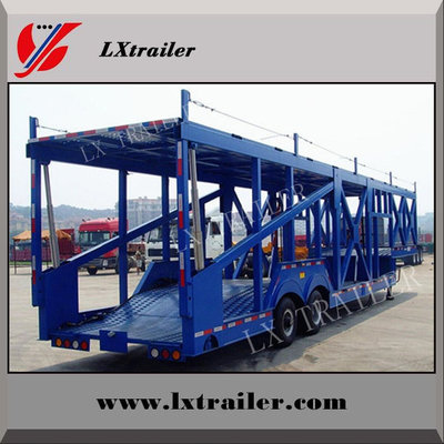 2017 China suppiler car transport trailer truck cars trucks car carrier trailer