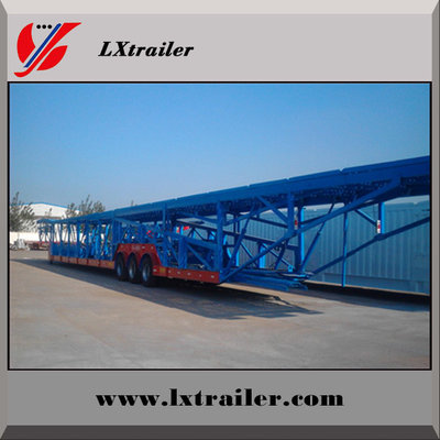 2 floor car transport semi trailer