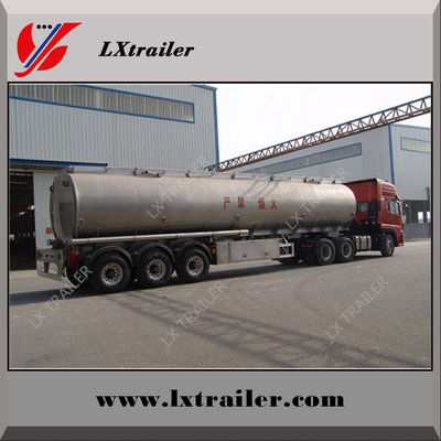 3 axle 40,000L steel fuel tanker semi trailer, View fuel tanker