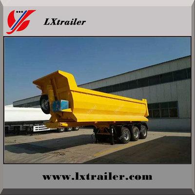 Sand stone transport tipper semi lorry / dump semi truck trailer