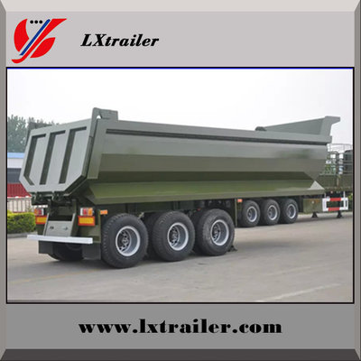 Sand stone transport tipper semi lorry / dump semi truck trailer
