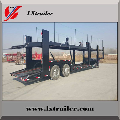 3 Axles Fuwa Brand Car Carrier Semi Trailer Hot Sale In Shandong