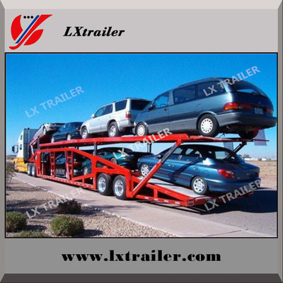 3 Axles Fuwa Brand Car Carrier Semi Trailer Hot Sale In Shandong