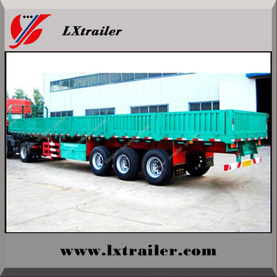 Liangxiang 12m-13m 3 Axles 40 ton 50 ton side wall guard truck side wall common semi trailer