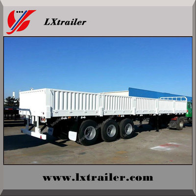 Liangxiang 12m-13m 3 Axles 40 ton 50 ton side wall guard truck side wall common semi trailer