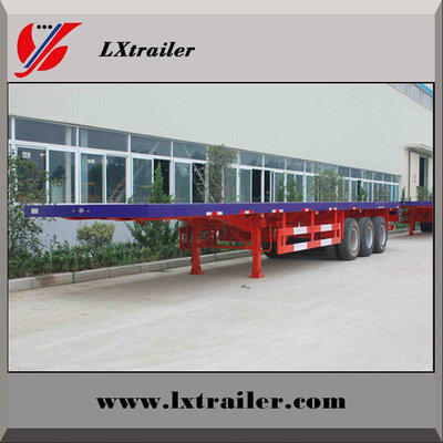 Made in china 40ft skeleton truck semi container chassis trailer