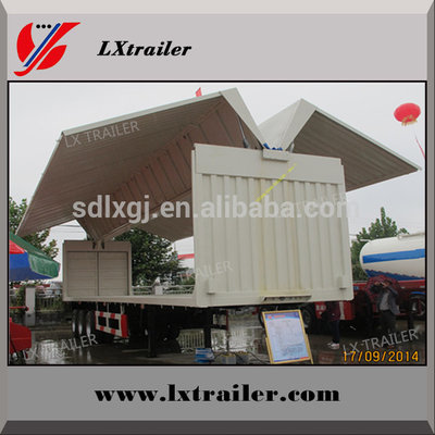 Highway Logistics Transport van/box semi trailer for sale