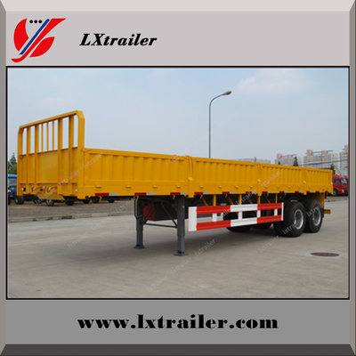 3 axles cargo semi trailer\ Drop side wall semi trailer with twist locks
