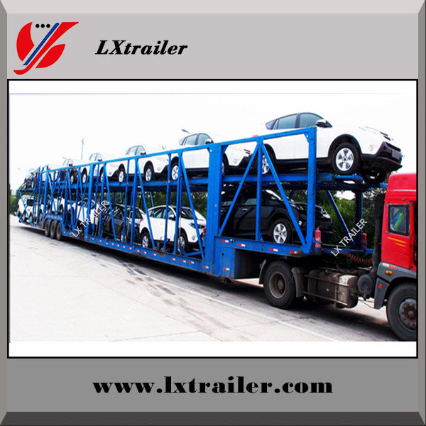 2017 China suppiler car transport trailer truck cars trucks car carrier trailer