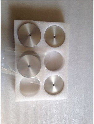 Sputtering target of titanium TiAl ,TiCu,TiSteel clad of round disc Thread or polish surface