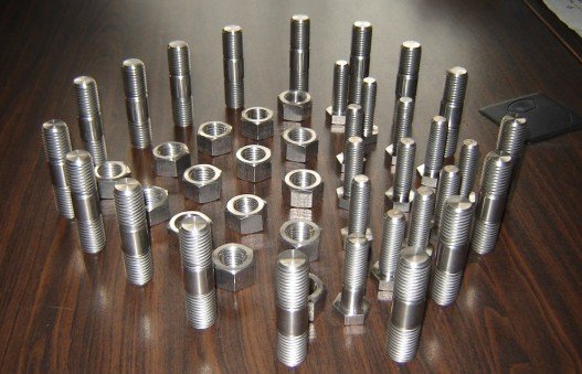 Low Density and High Specification Strength OF GR5 /GR2 Titanium bolts and titanium nuts din 934