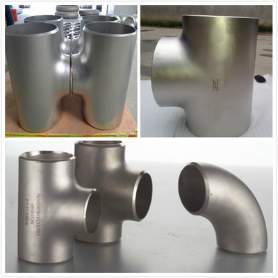 ASTM B 363 AND ASTM B 16.9 Titanium Gr2 Reducer Tee for piping line industrial  use.